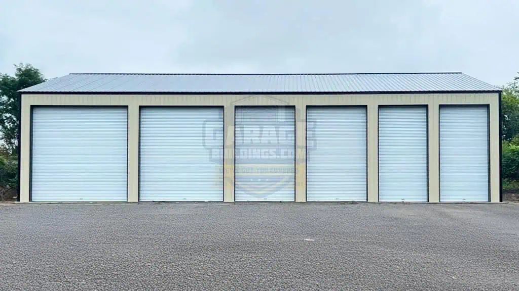 40x52 Commercial Steel Building | Custom Metal Buildings | Garage Buildings